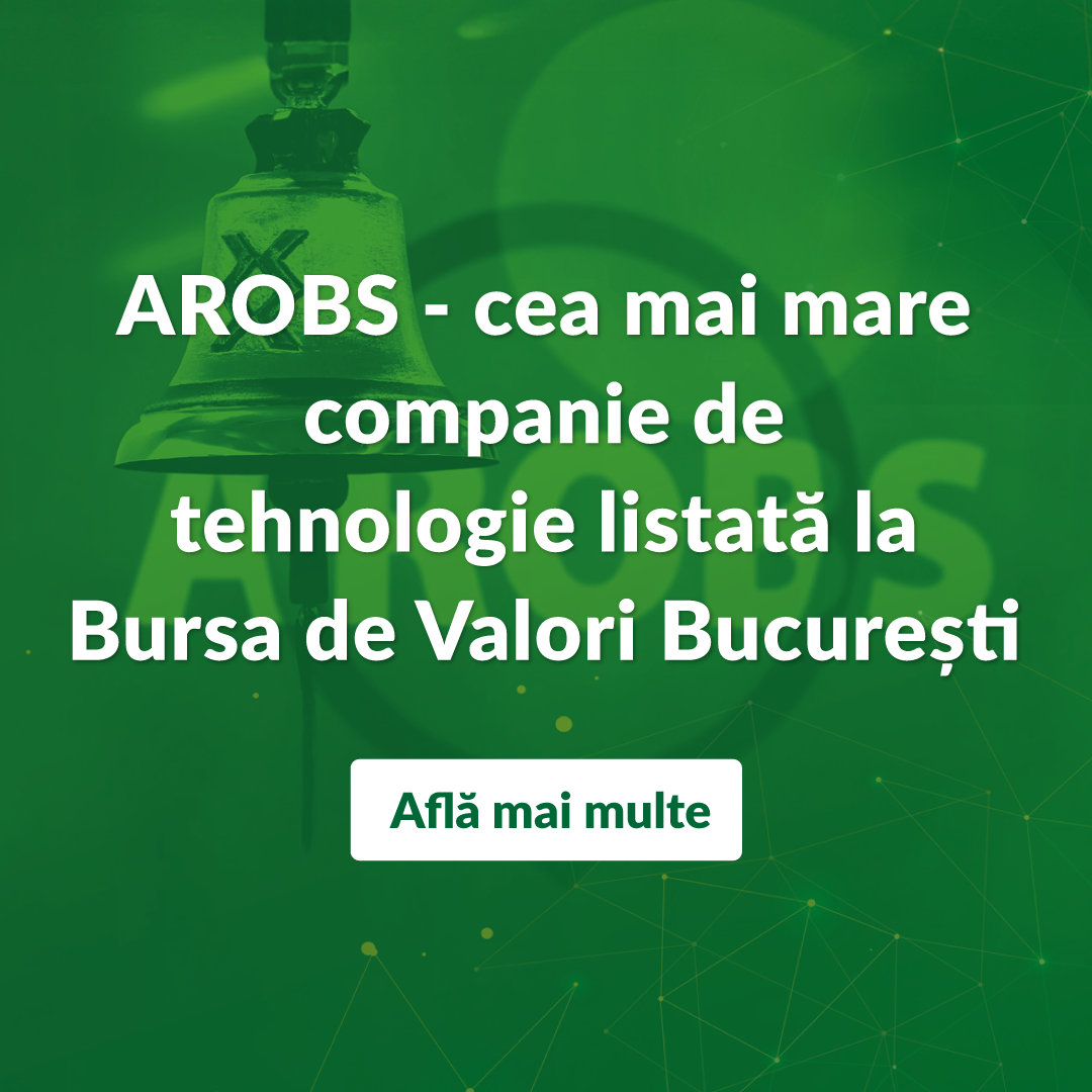 AROBS pentru investitori - AROBS Grup